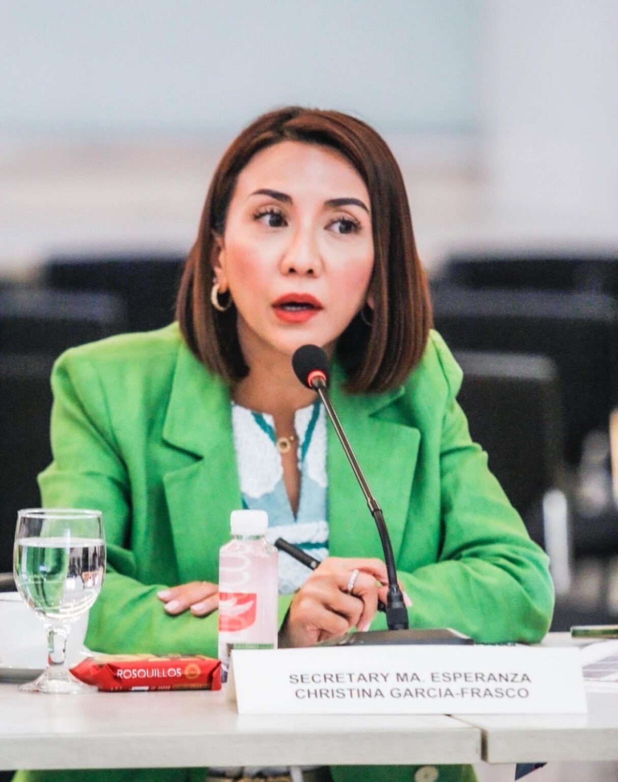 Tourism Secretary Christina Garcia Frasco met with the officers of the ...