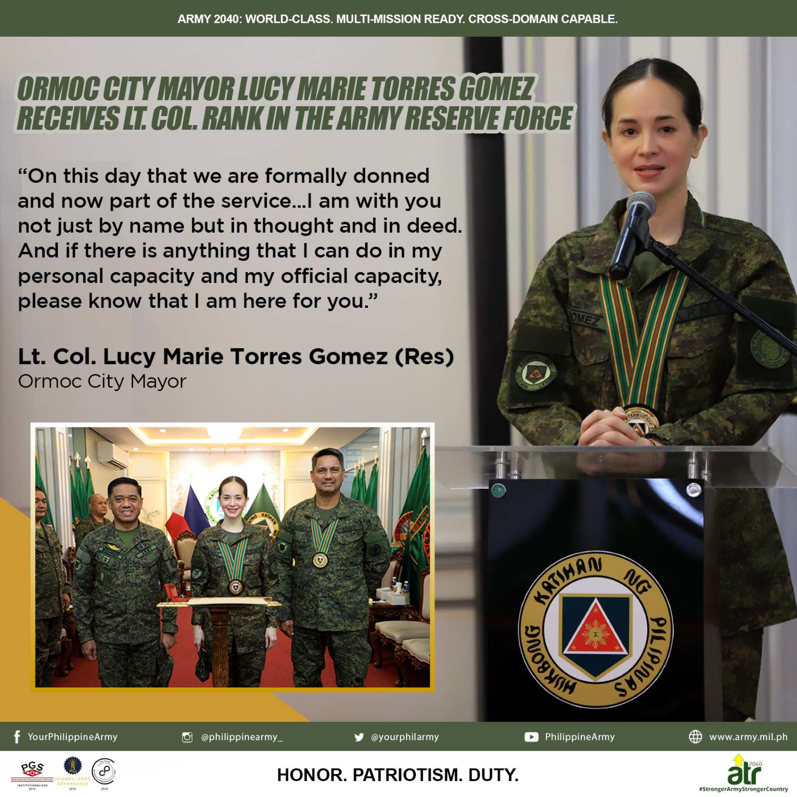 Leyte 4th District Representative, Hon. Richard I. Gomez & Ormoc City ...