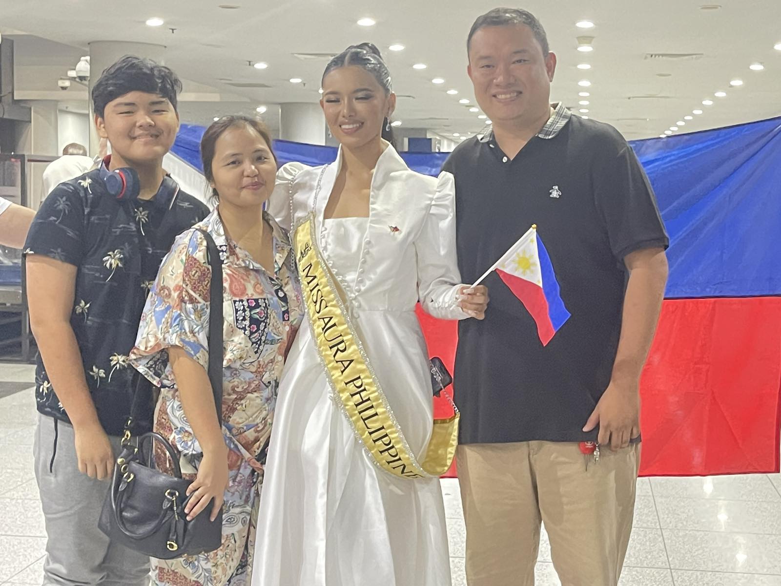 Philippine Ms Aura International Khryss Nichole Go fly to Turkey - Reporma