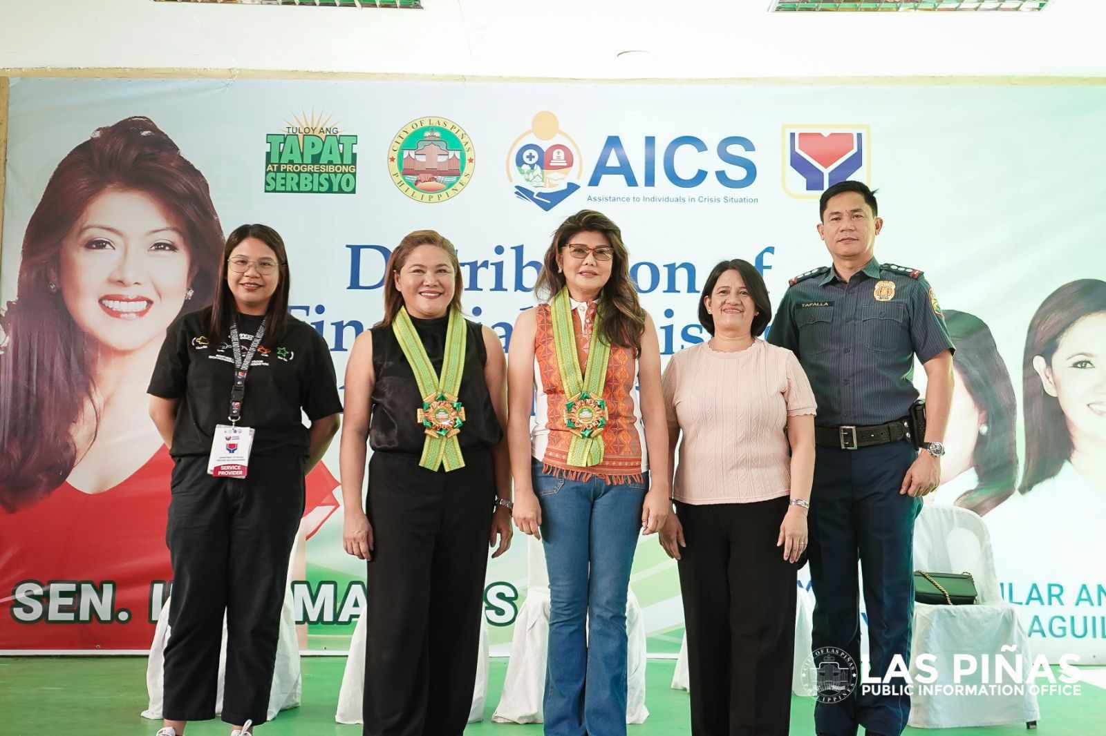 SENATOR MARCOS AND VICE MAYOR AGUILAR DISTRIBUTE 9 MILLION PESOS IN LAS ...
