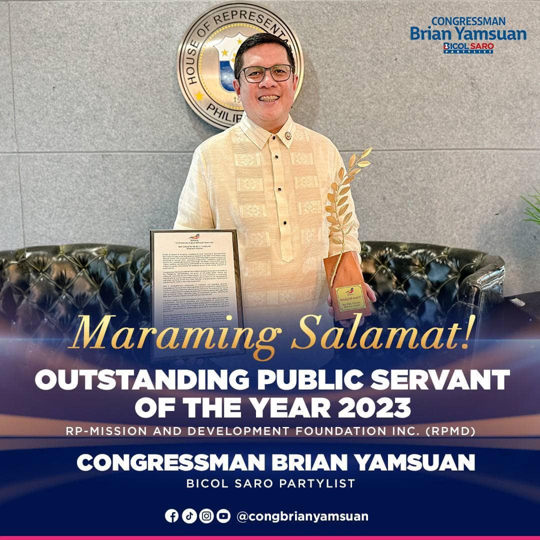 Yamsuan deeply honored, humbled by ‘Outstanding Public Servant’ award ...
