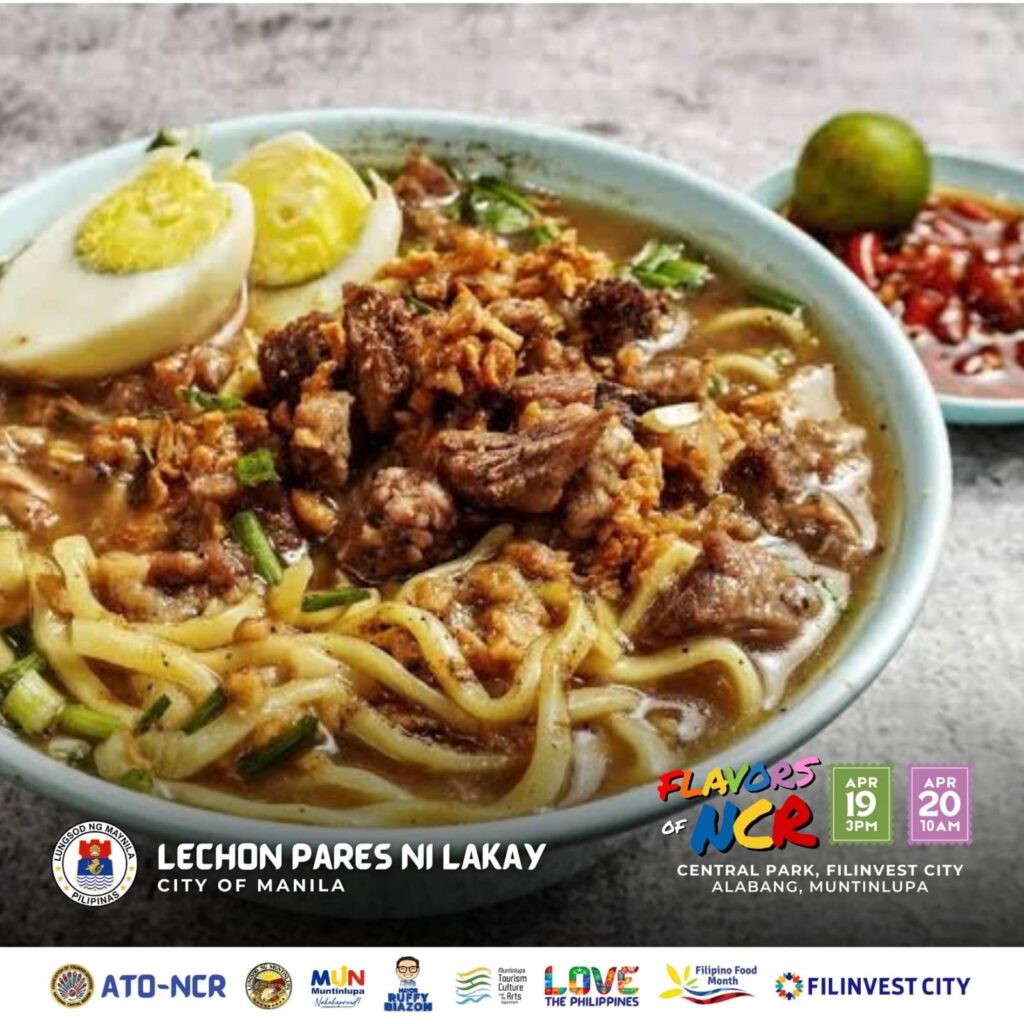 SAVOR THE BEST OF METRO MANILA: FLAVORS OF NCR FOOD FESTIVAL COMES TO ...